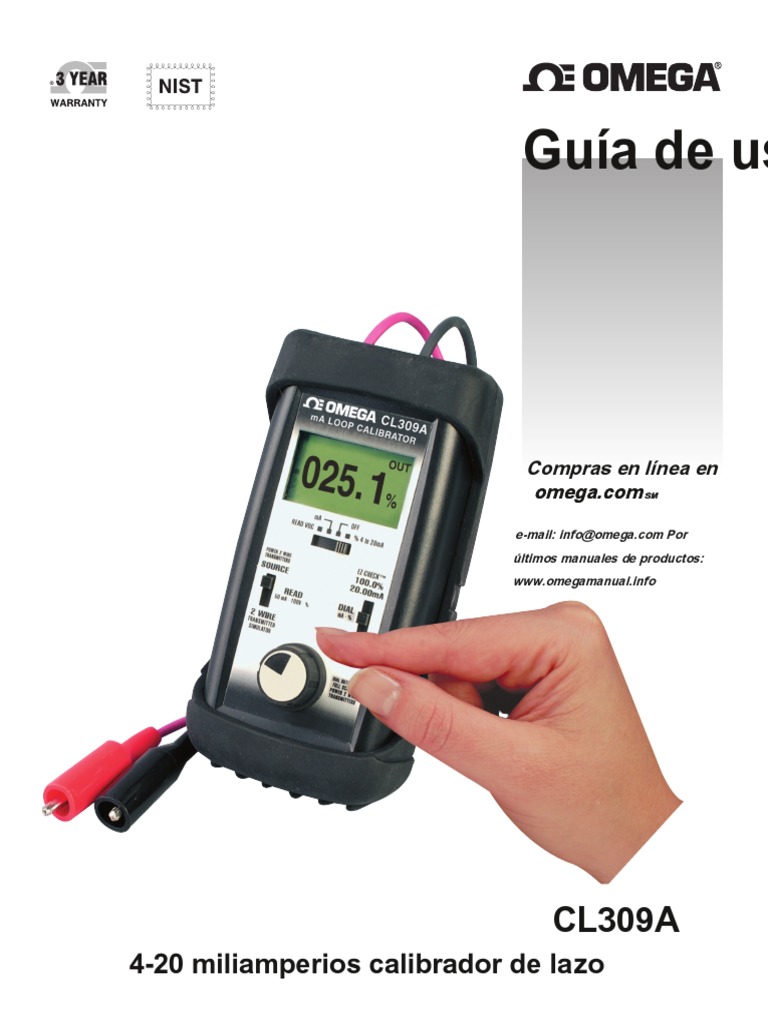 Simulador Omega CL309 A.en - Es PDF | PDF | Adquisición de datos ...