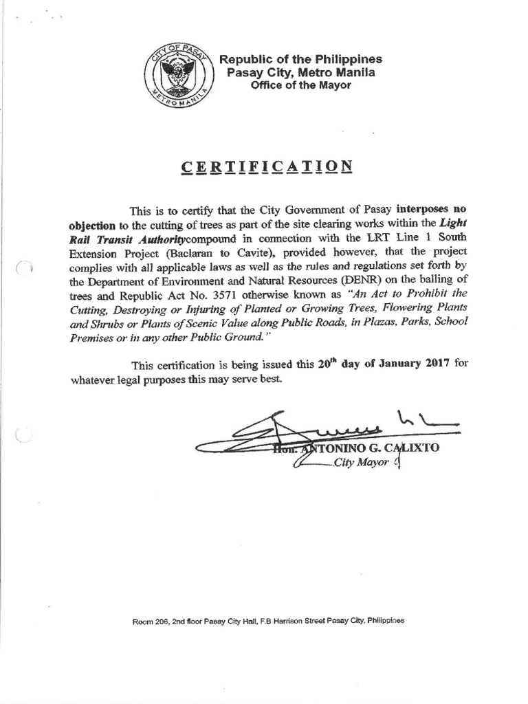 Cutting Certification | PDF