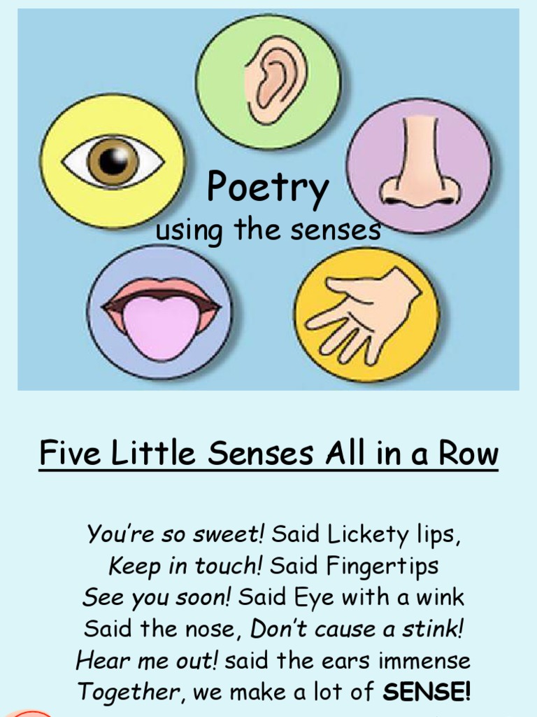 Five Senses Poetry for Kids | PDF | Senses | Nature