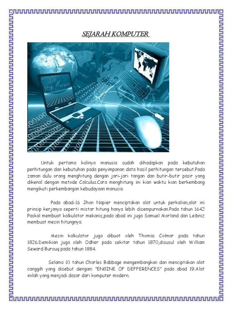 Sejarah Visi Komputer | PDF