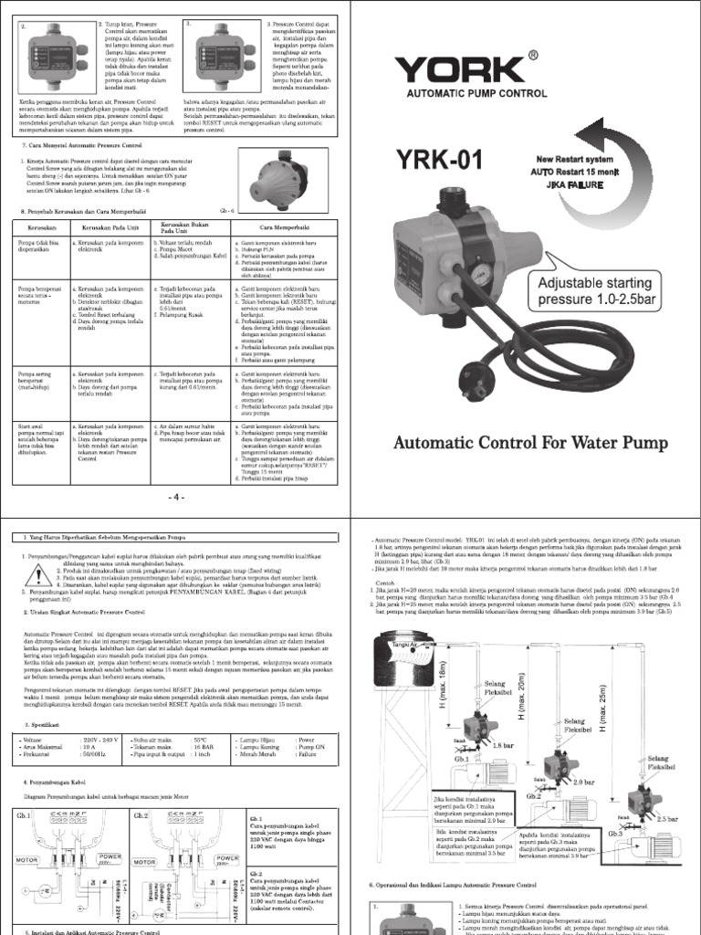 York Pressure Control Manual PDF | PDF