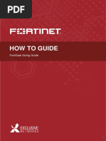 How To Guide FortiGate Sizing Guide | PDF | Wi Fi | Server (Computing)