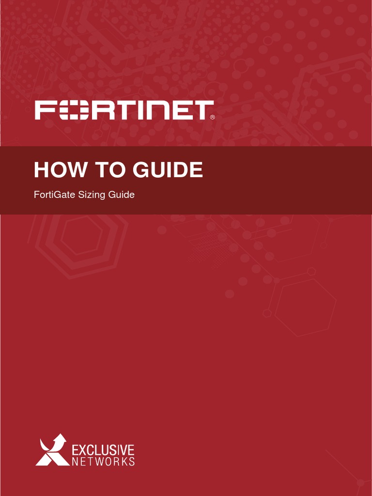 How To Guide FortiGate Sizing Guide | PDF | Digital Subscriber Line ...