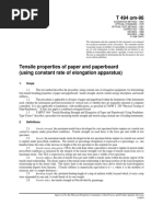 TAPPI Test Methods Overview | PDF | Paper | Paperboard