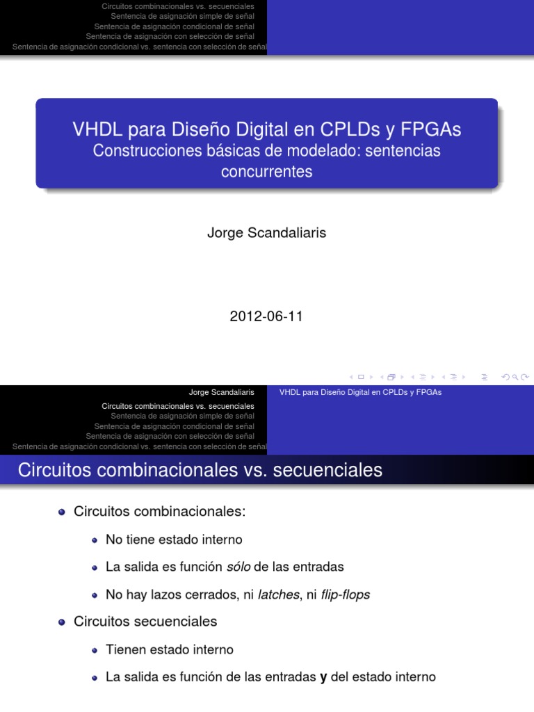 VHDL 2 | PDF | Vhdl | Arreglos de compuertas lógicas programables en sitio