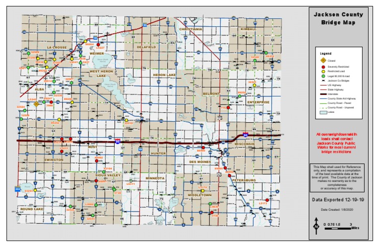 JC Bridge Map 010820 | PDF