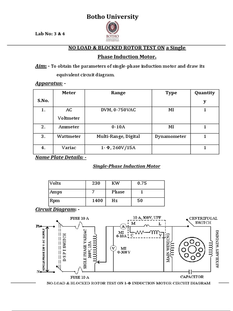 1no Load-And-Blocked-Rotor-Test-On-Single Phase-Induction MotorFF PDF ...