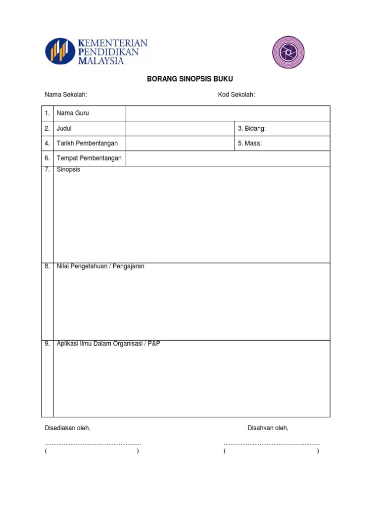 Borang Nilam Guru Pdf