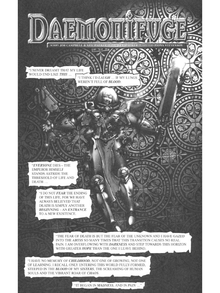 Daemonifuge - Comics 1 y 2 | PDF