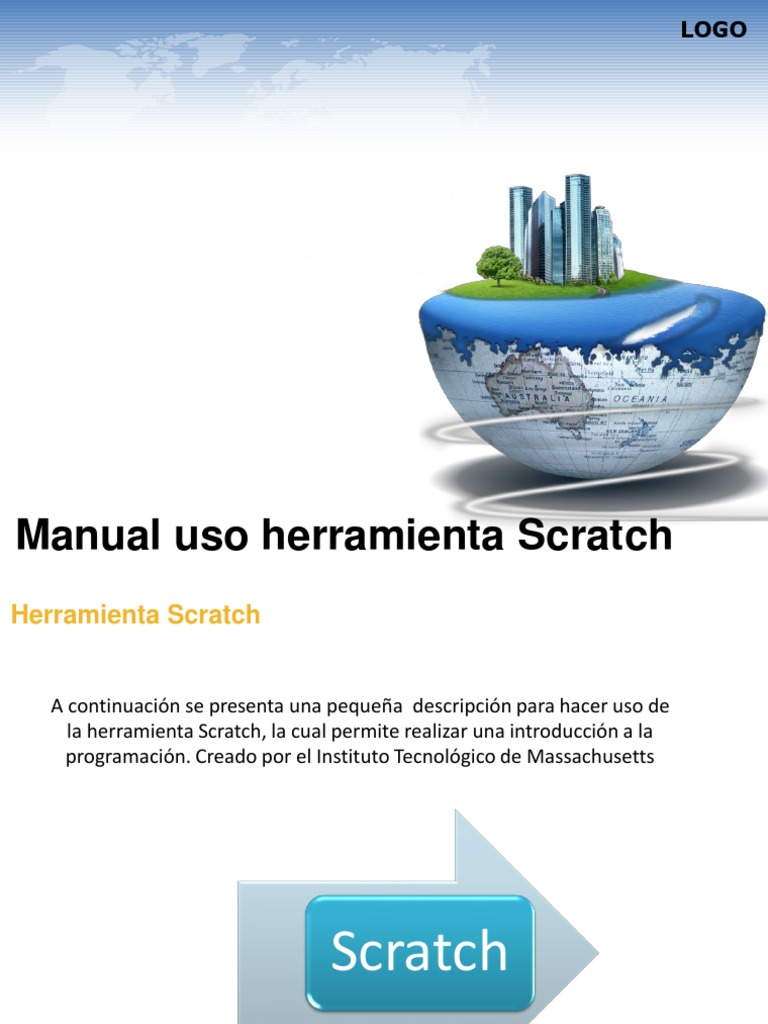 Manual Uso Herramienta Scratch | PDF | Scratch (lenguaje de programación) | Informática