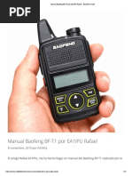 Programar Baofeng Uv5r | PDF | Radio | Frecuencia ultra alta