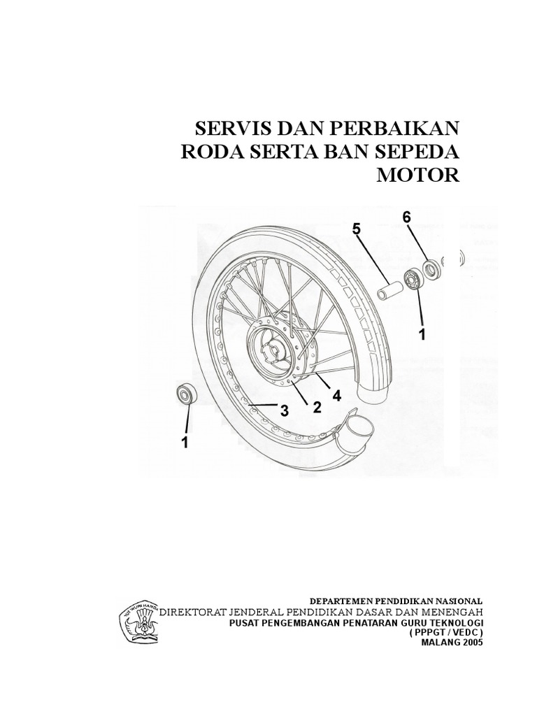 Servis Dan Perbaikan Roda Serta Ban Sepeda Motor | PDF