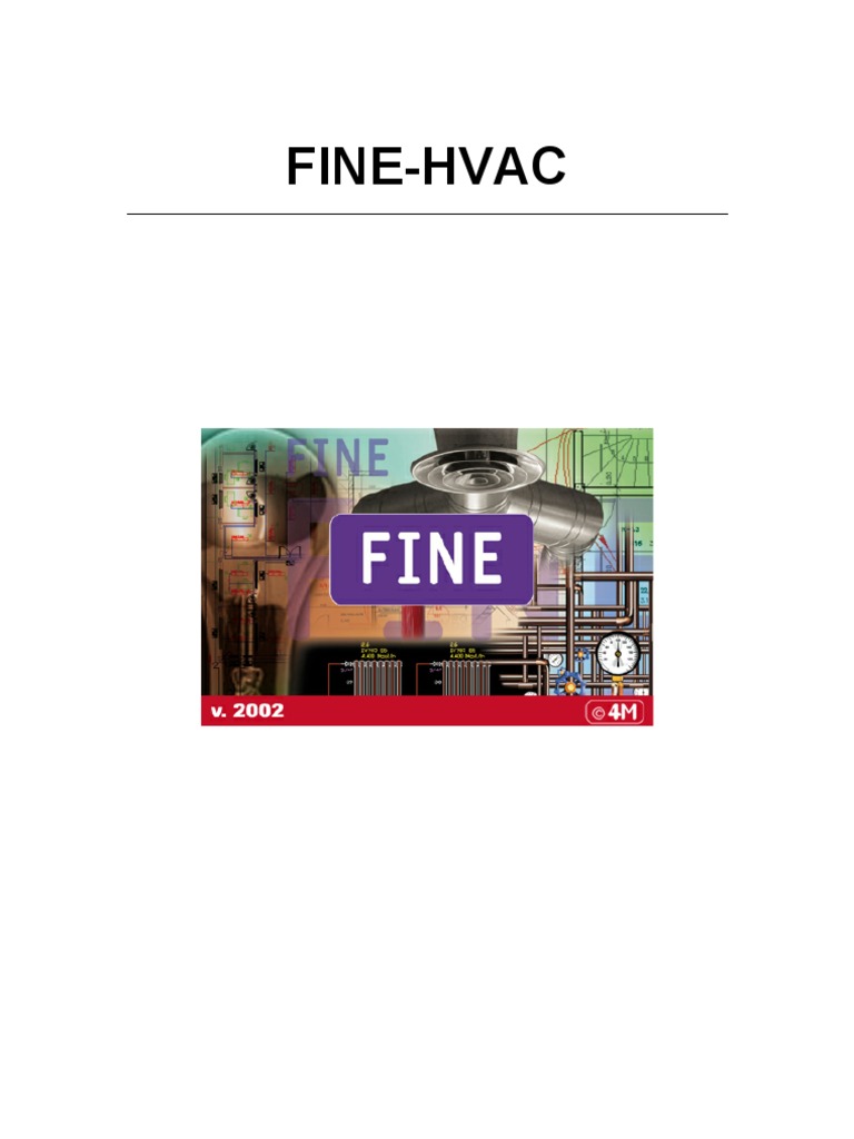 Fine Hvac en | PDF | Water Heating | Computer Aided Design