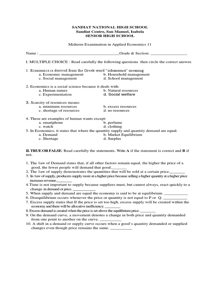 Summative | Download Free PDF | Supply And Demand | Supply (Economics)