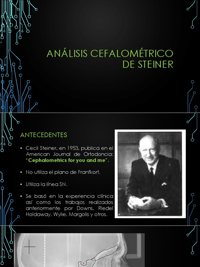 CLASE 7 Análisis Cefalométrico de Steiner | PDF | Boca | Anatomía de ...