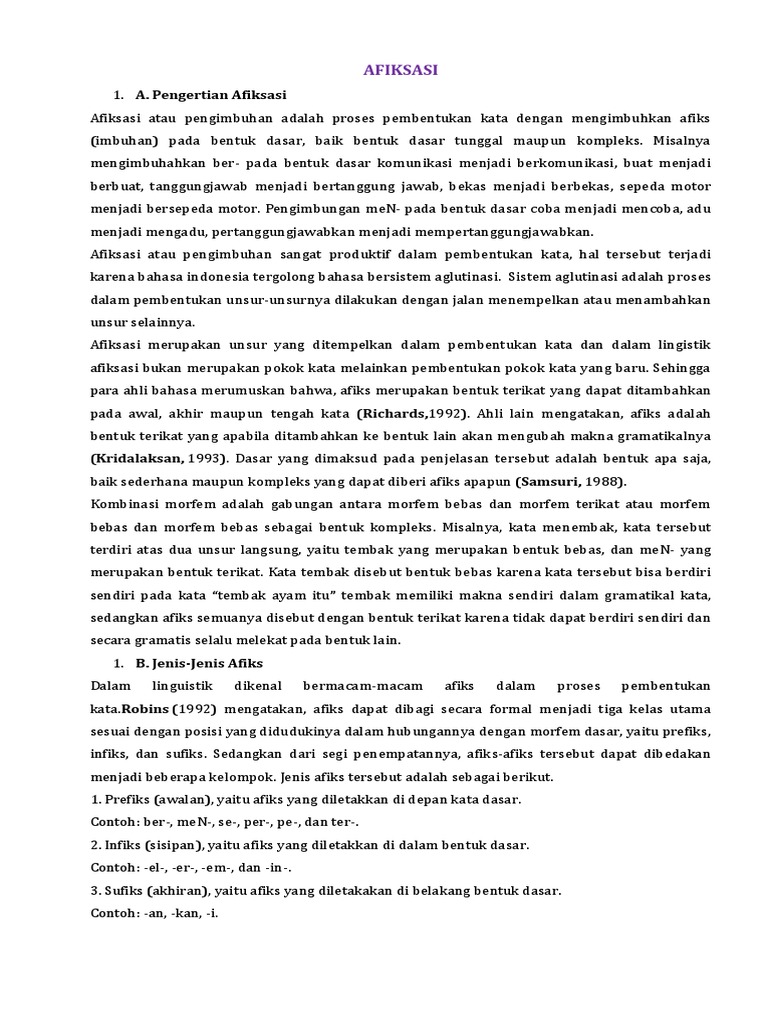 AFIKSASI | PDF
