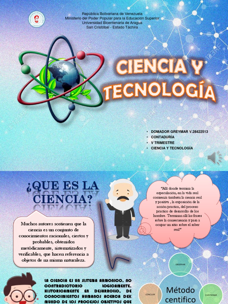 Ciencia y Tecnología Final | PDF | Dialéctico | Sociedad