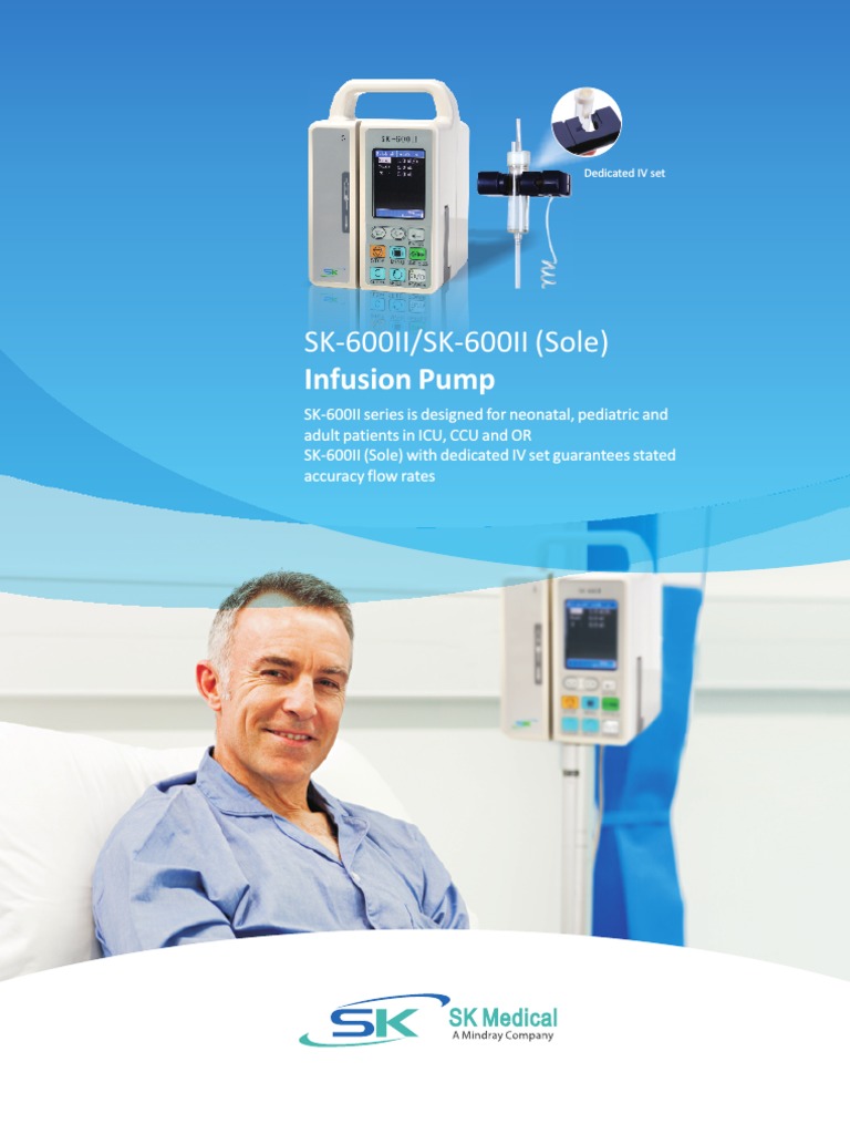 SK-600II Infusion Pump Brochure | PDF | Intravenous Therapy | Intensive ...