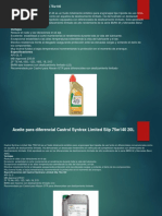 Komatsu Genuine Axle Oil AXO80 | PDF