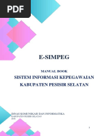 Petunjuk Penggunaan Simpeg (Grebeg Simpeg) 2025 | PDF