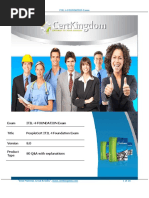 Itil 4 Foundation Cheat Sheet | PDF | Risk | It Service Management