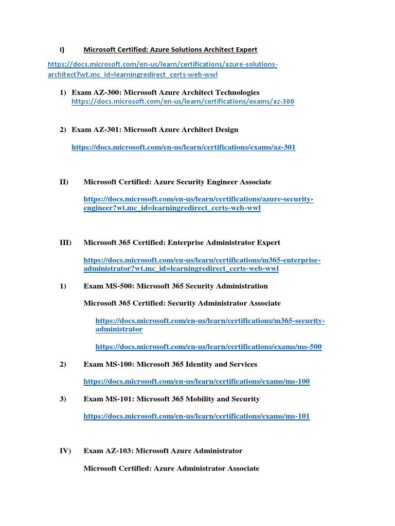 Microsoft Certification | PDF