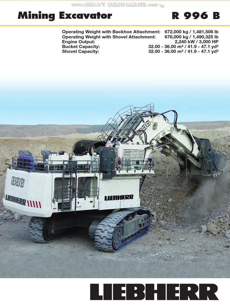 catalog-liebherr-r996b-hydraulic-mass-excavator-mining-technical-data ...