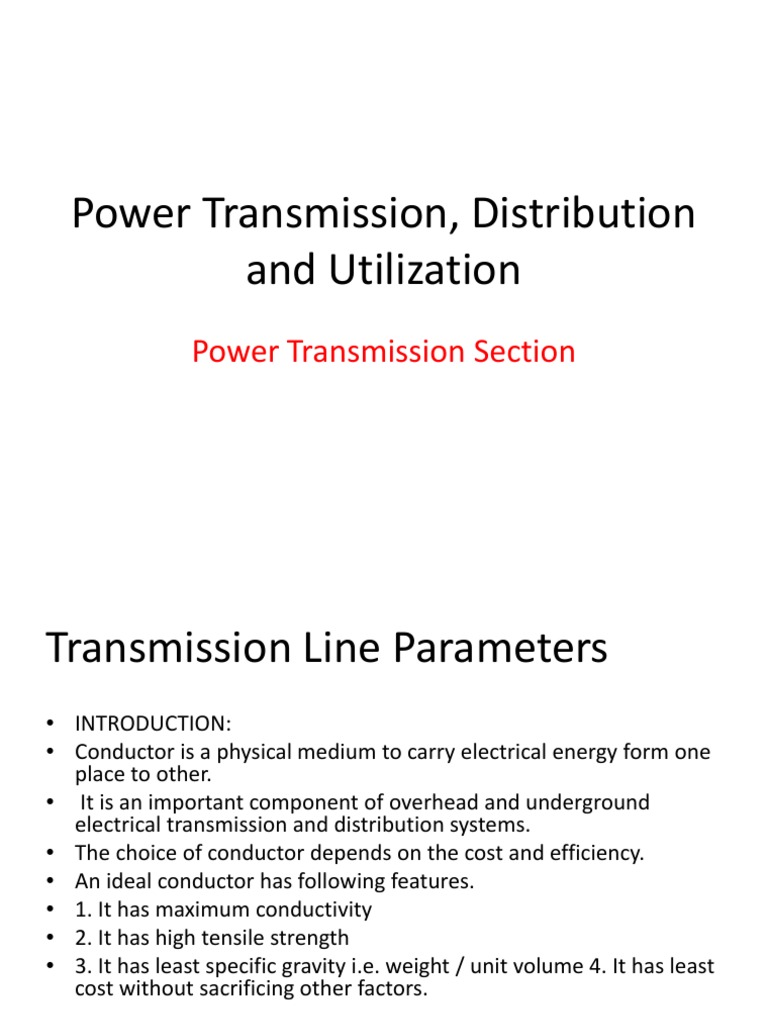 Power Transmission, Distribution and Utilization | PDF | Electric Power ...