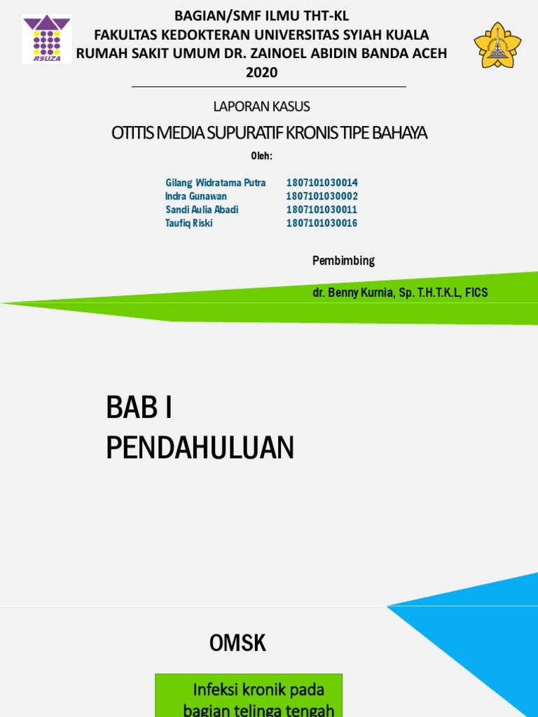 Laporan Kasus Omsk Tipe Bahaya | PDF