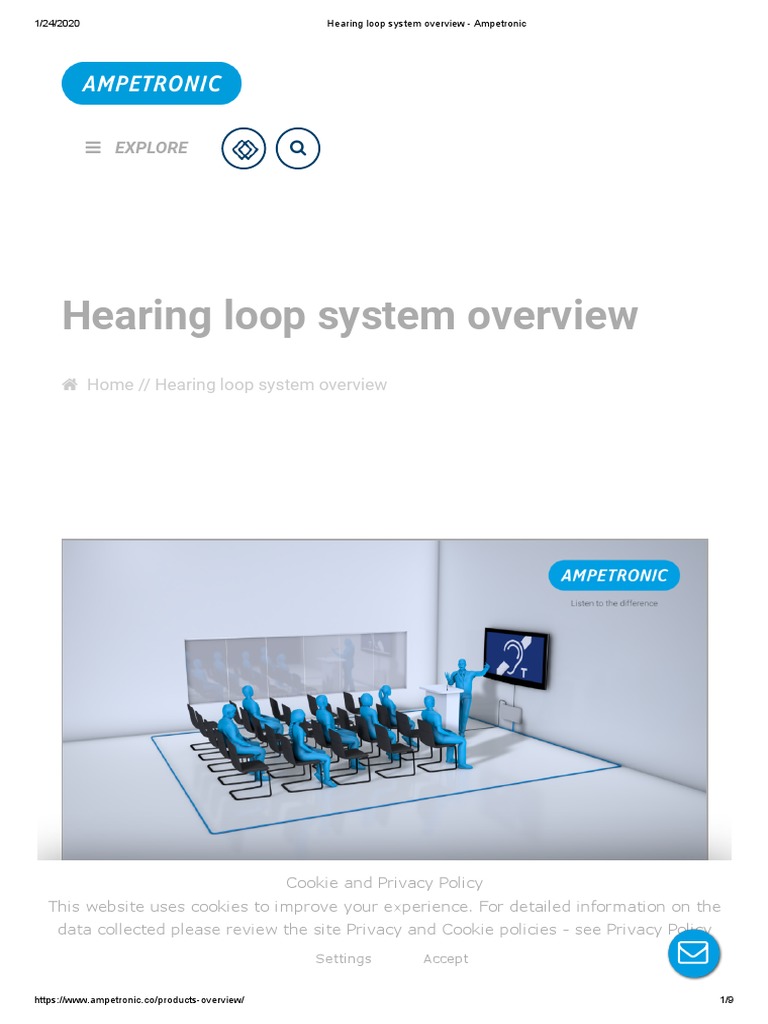 Hearing Loop System Overview - Ampetronic | PDF | Internet Privacy ...