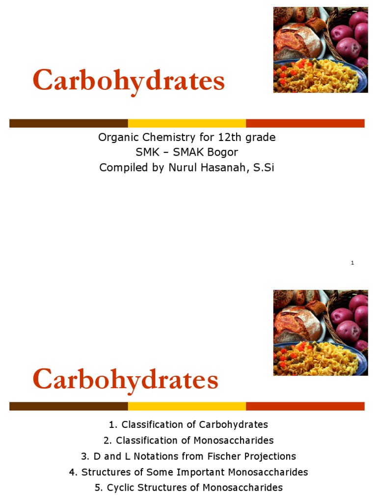 Carbohydrate Classification Overview | PDF | Carbohydrates | Sucrose