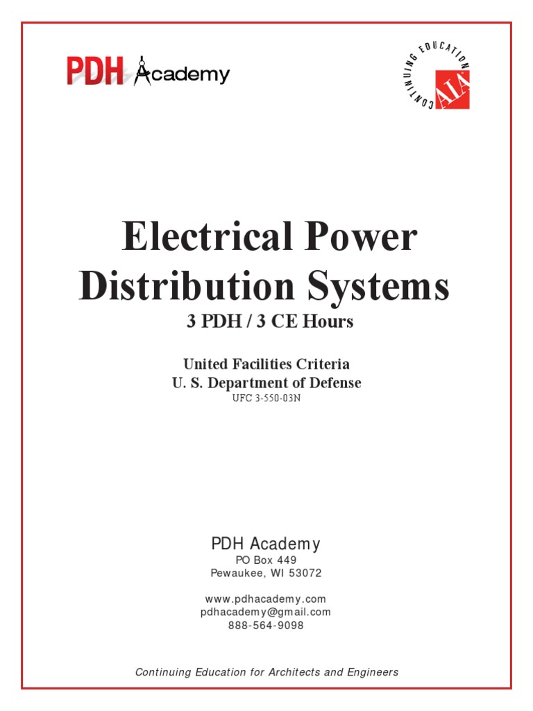 Electrical Power Distribution Guide | PDF | Electrical Substation ...