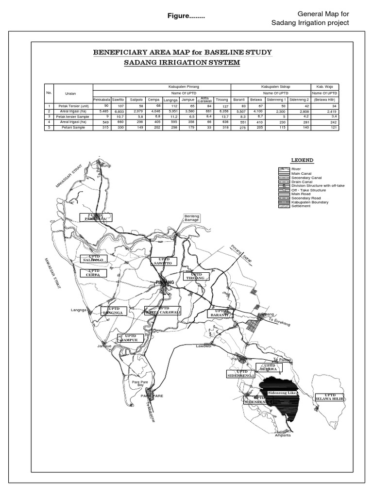 NEW - SADANG BENEFICIARY AREA MAP Model PDF | PDF | Nature