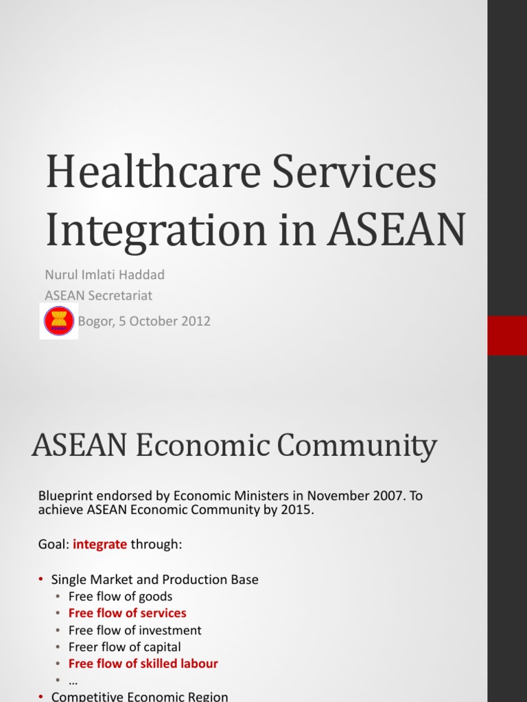ASEAN Healthcare Integration | PDF | Market Access | Association Of ...