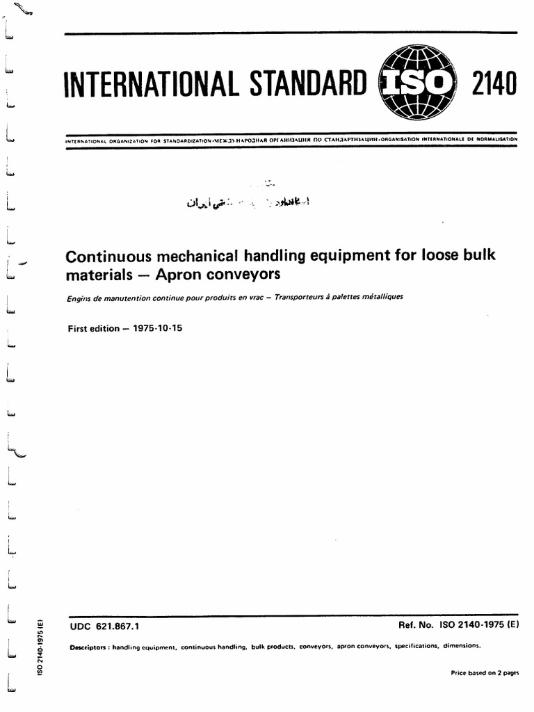 Iso 2140-1975 PDF | PDF