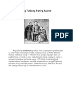 Ang Paggarote Sa Tatlong Paring | PDF