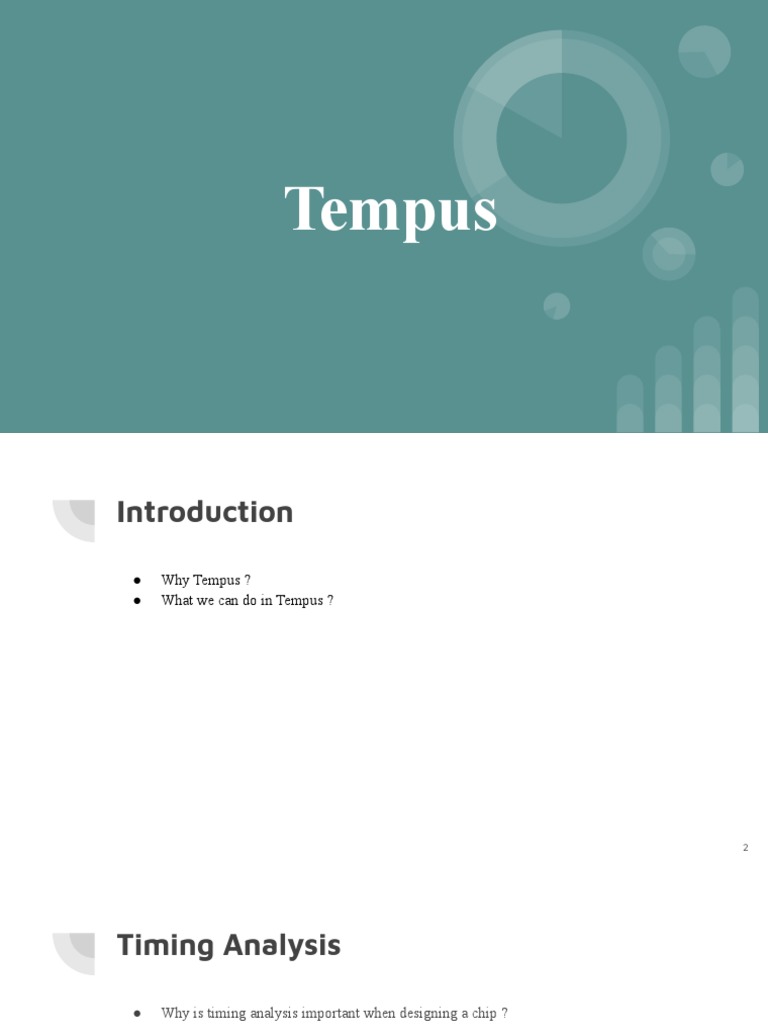 Tempus | PDF | Digital Technology | Electronics