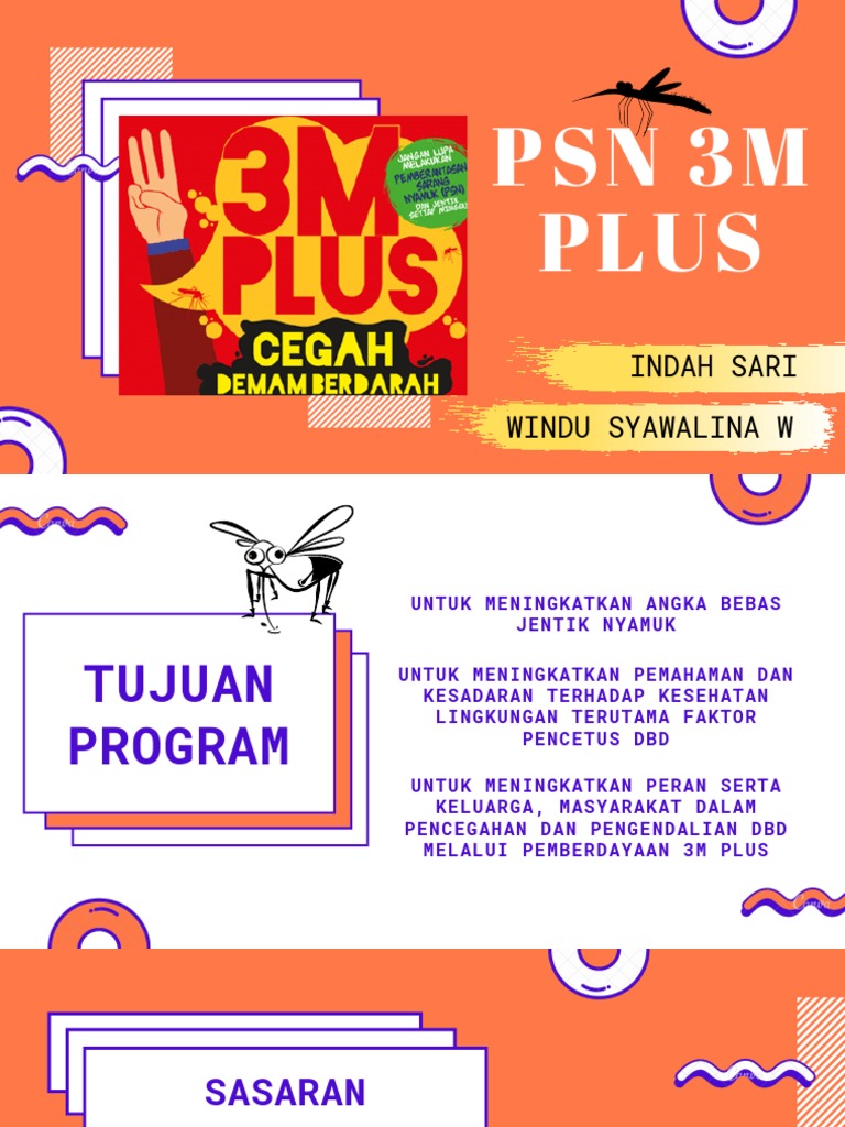 Program Kebijakan PSN 3M Plus Windu Indah Bismillah Uas | PDF