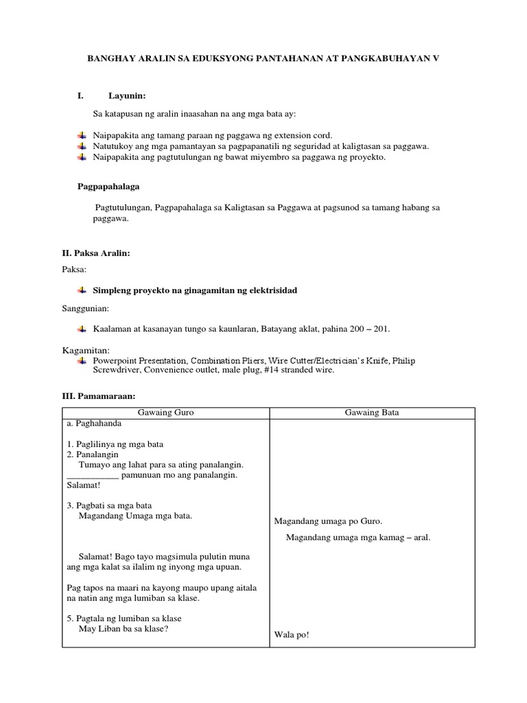 COT3 Detailed Lesson Plan | PDF