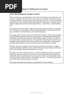 Effective Opening Remarks for Meetings | PDF