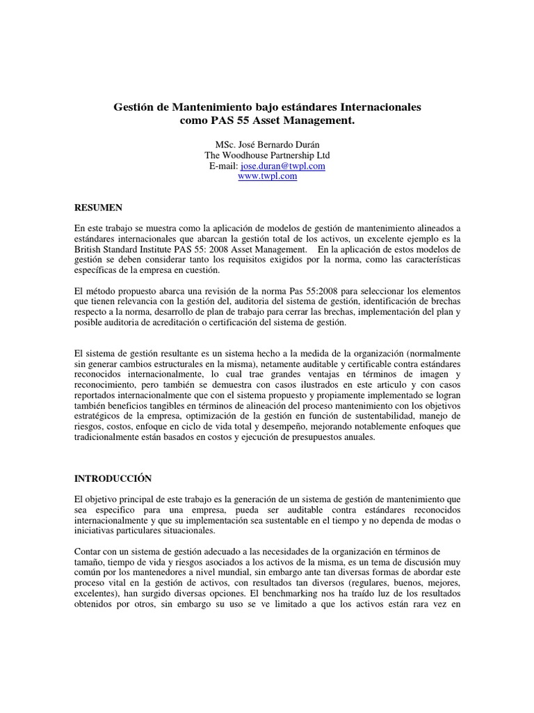 Pas55 PDF | PDF | Planificación | Auditoría