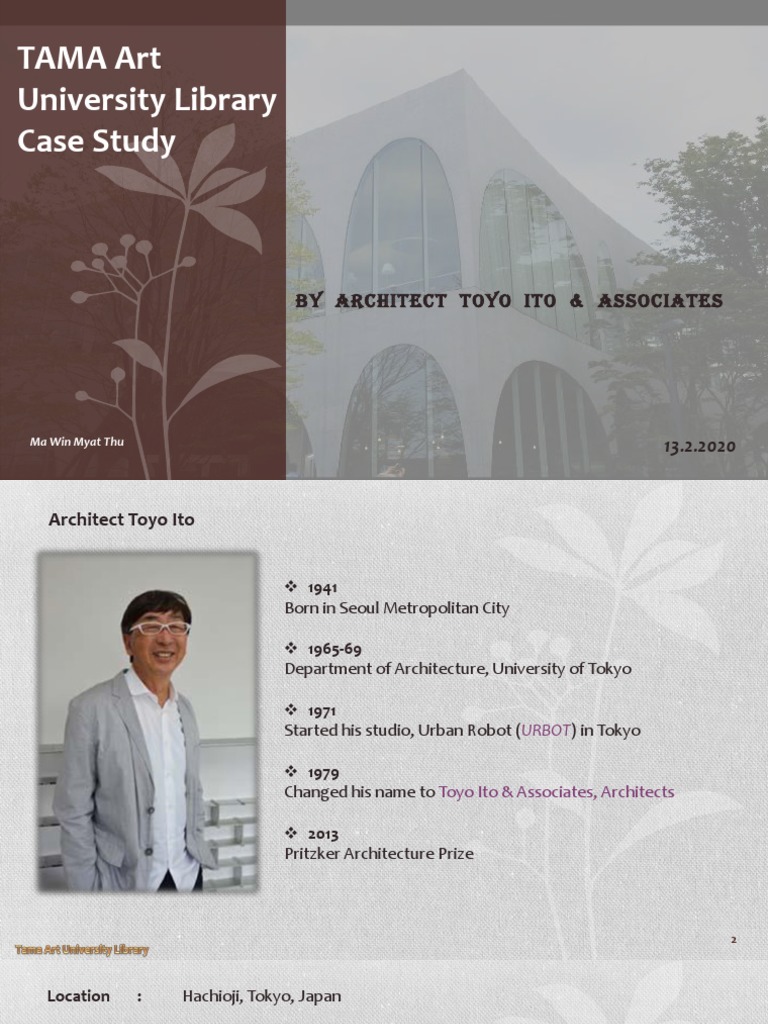 Tama Art University Library Case Study | PDF | Art Media