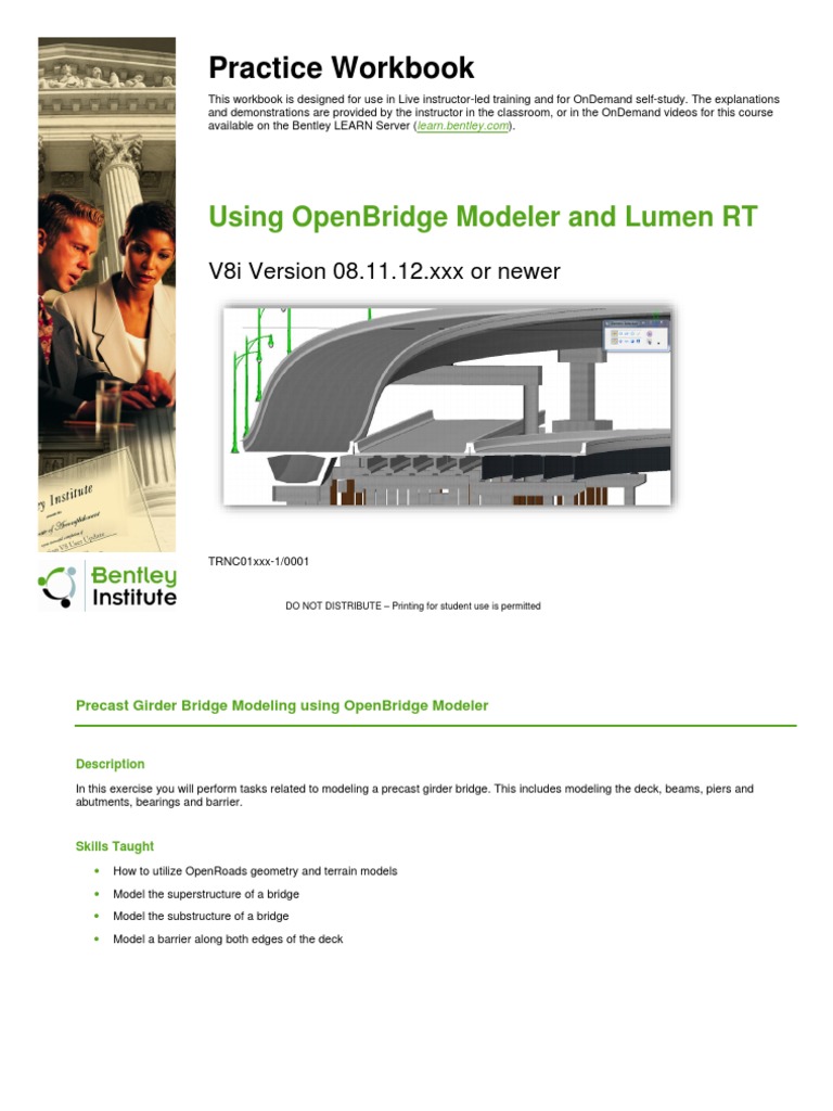 00 - Using Open Bridge Modeler and Lumenr RT Workshop PDF | PDF ...