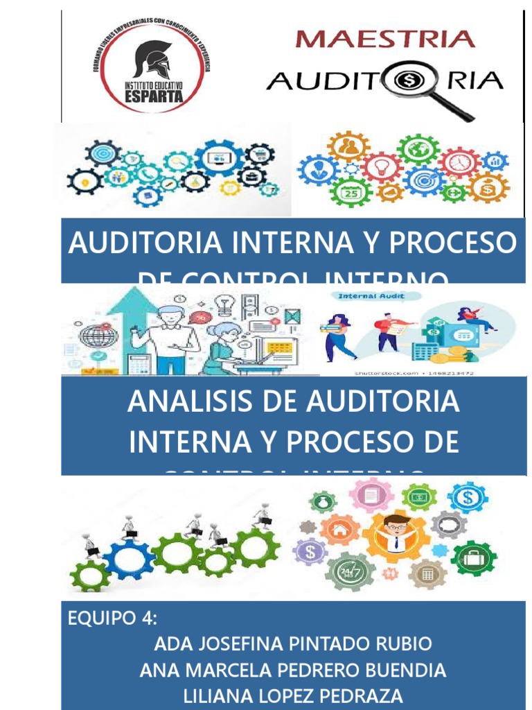Auditoria Interna y Proceso de Control Interno | PDF | Auditoría ...