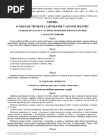 Uredba o Naknadama Troskova Za Sluzbena Putovanja - Ispravan Tekst 1 | PDF
