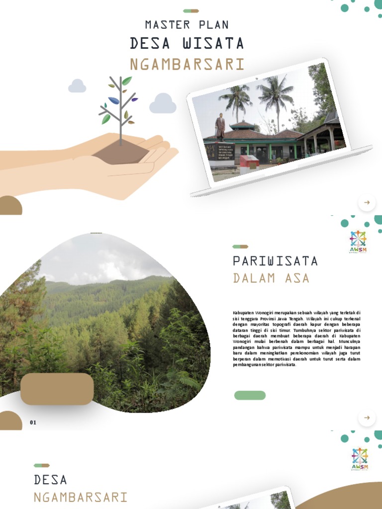 Master Plan Desa Wisata Ngambarsari Pdf Pdf