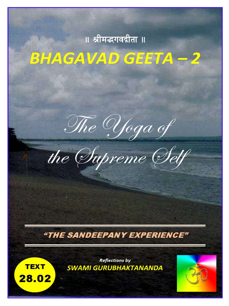 BG 02 Geeta - Sankhya Yoga | PDF | Bhagavad Gita | Krishna