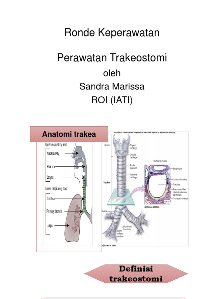 Perawatan dan Teknik Trakeostomi | PDF