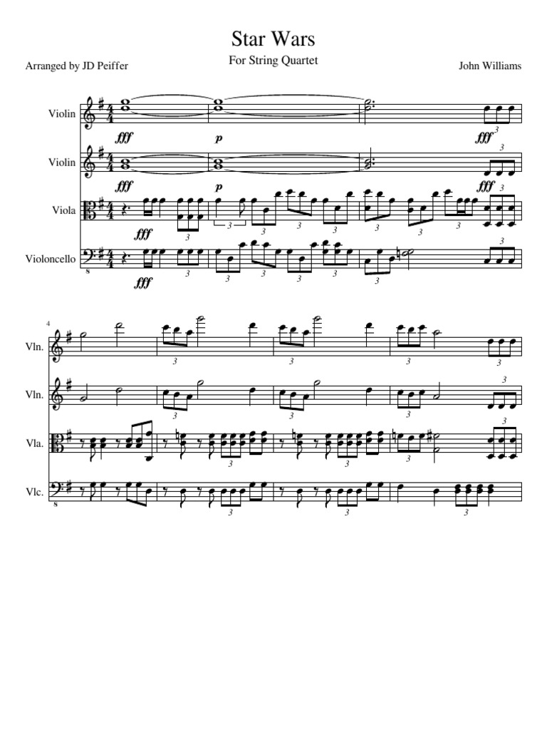 Star Wars Quartet PDF | PDF