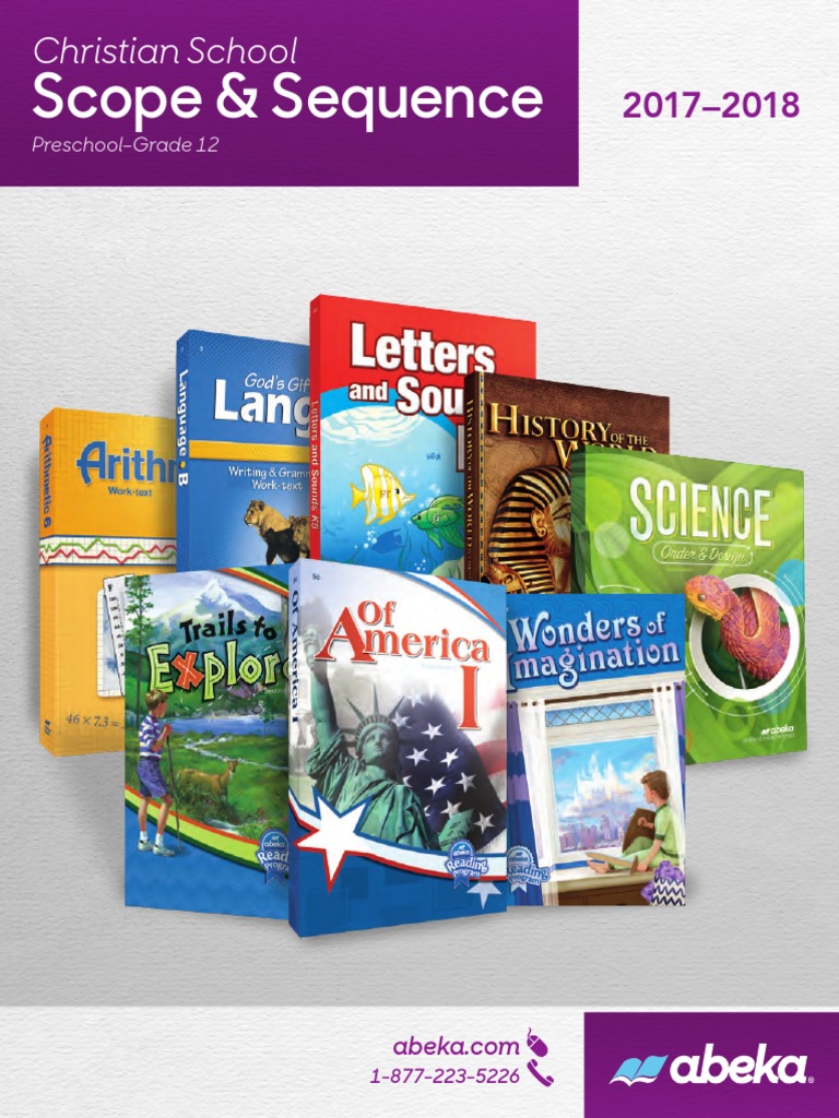 abeka detailed school scope and sequence.pdf | Phonics | Jesus